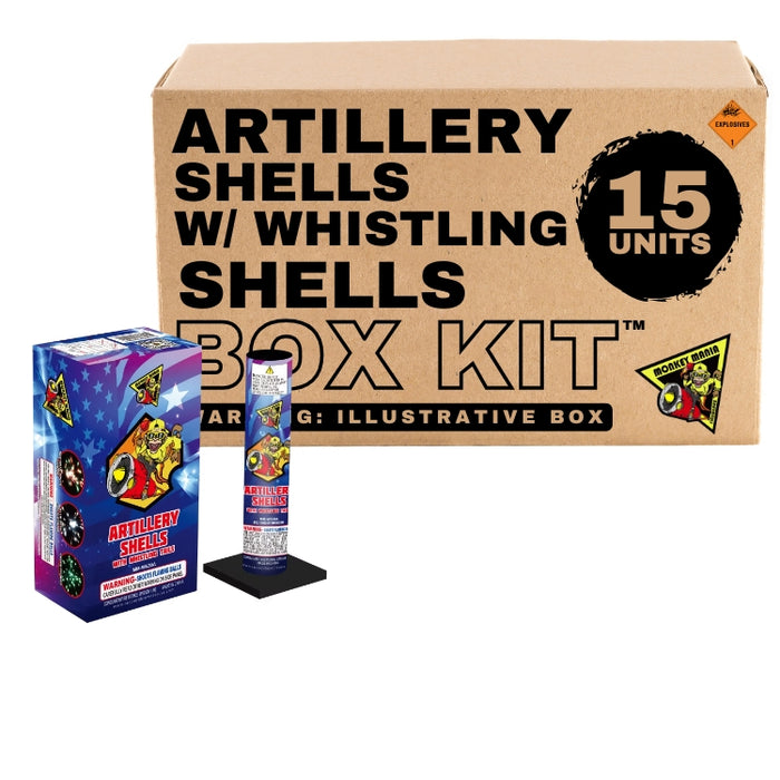 Artillery Shells w/ Whistling Tails | 6 Break Shell at Elite Fireworks