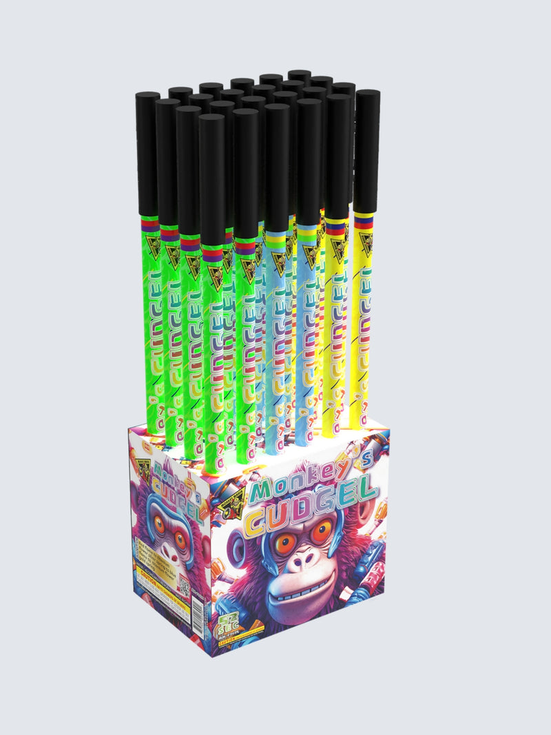 Monkey's Cudgel | Large Handheld Novelty Fountain at Elite Fireworks