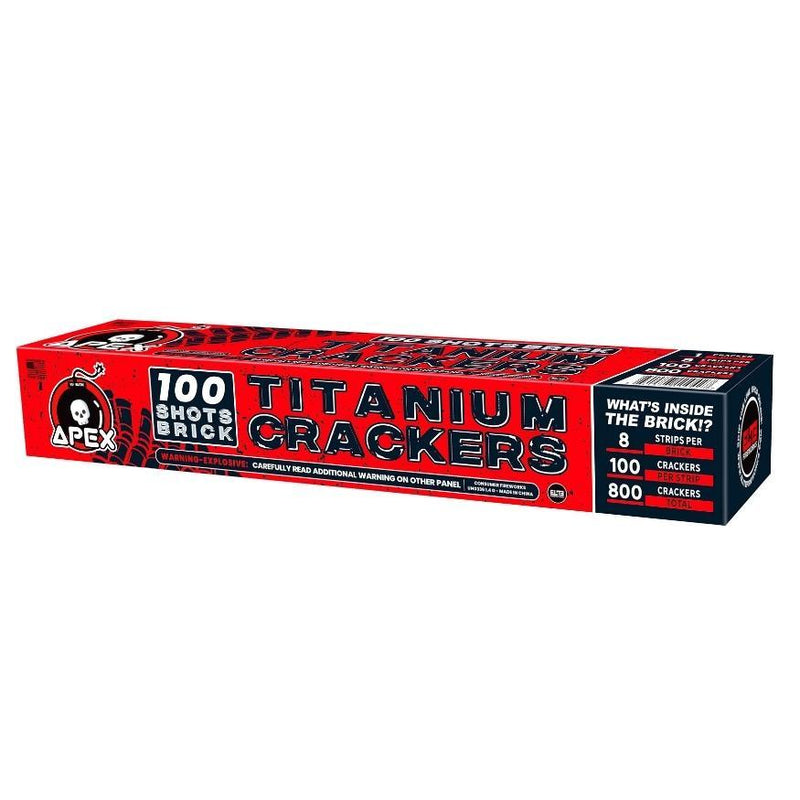 Apex Titanium Crackers™ | 100 Shot Noisemaker at Elite Fireworks