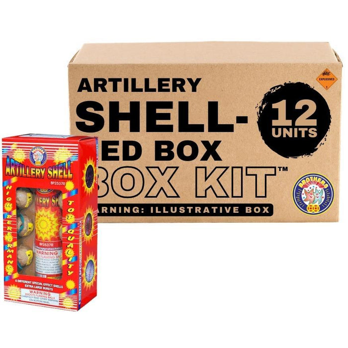Red Box Artillery | 6 Break Artillery Shell at Elite Fireworks