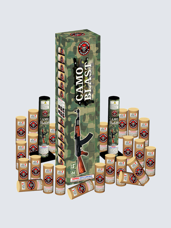 Camo Blast | 24 Break Artillery Shell at Elite Fireworks