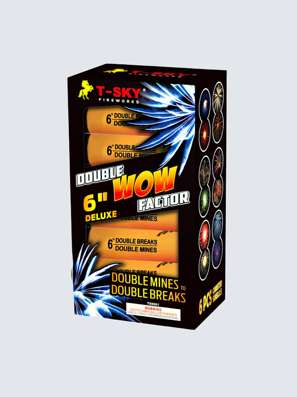 Double Wow Factor | 12 Break Artillery Shell at Elite Fireworks