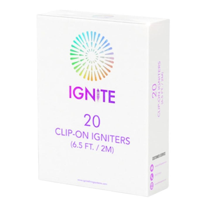 Ignite Clip-On Igniters | 2 Meter Quickplug Clipper at Elite Fireworks