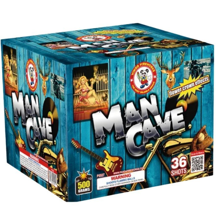 Man Cave | 36 Shot Aerial Repeater at Elite Fireworks