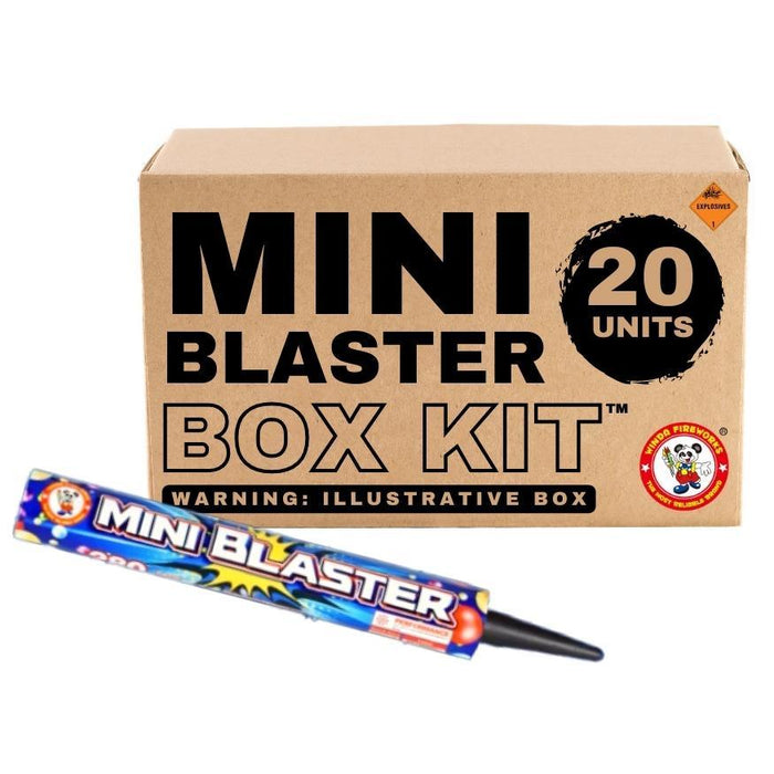Mini Blaster | 280 Shot Barrage Candle at Elite Fireworks