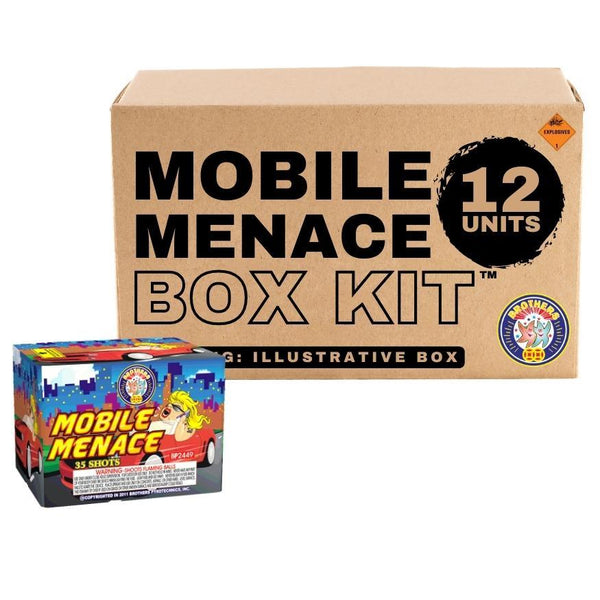 Mobile Menace | 35 Shot Aerial Repeater at Elite Fireworks