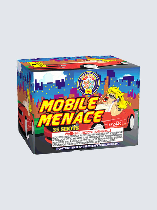 Mobile Menace | 35 Shot Aerial Repeater at Elite Fireworks
