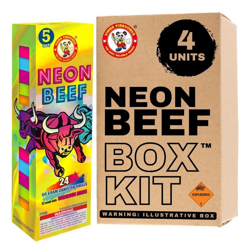 Neon Beef | 24 Break Artillery Shell at Elite Fireworks