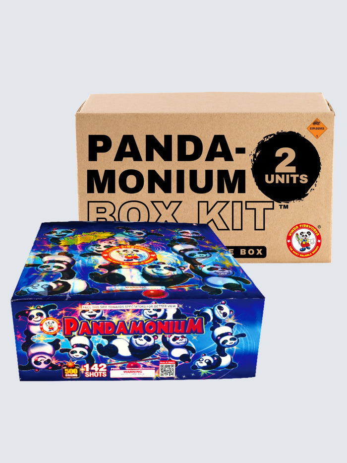 Pandamonium | 142 Shot Aerial Repeater at Elite Fireworks
