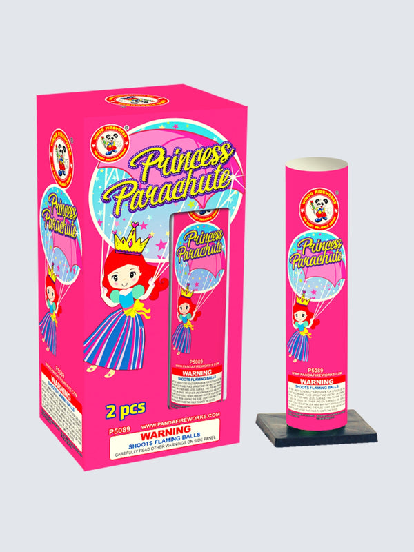 Princess Parachute | Aerial Daytime Parachute at Elite Fireworks