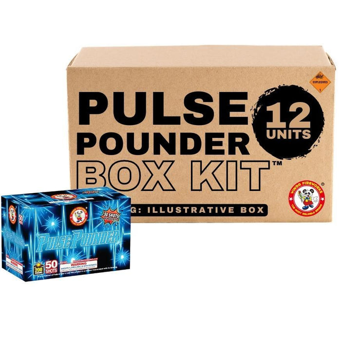 Pulse Pounder | 50 Shot Aerial Repeater at Elite Fireworks