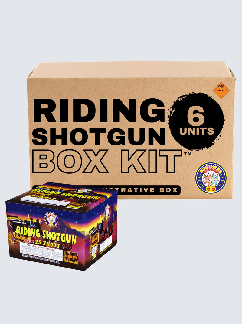 Riding Shotgun | 25 Shot Aerial Repeater at Elite Fireworks
