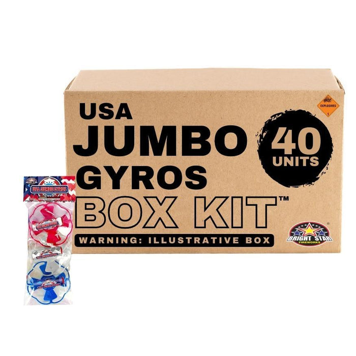 USA Jumbo Gyros | Rapid Wing Aerial at Elite Fireworks